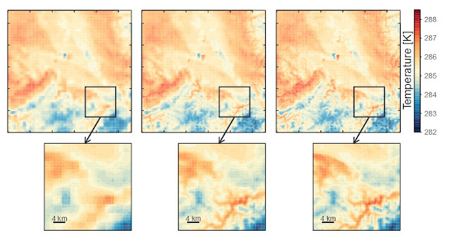 Downscaling Temperature Fields With Genetic Programming