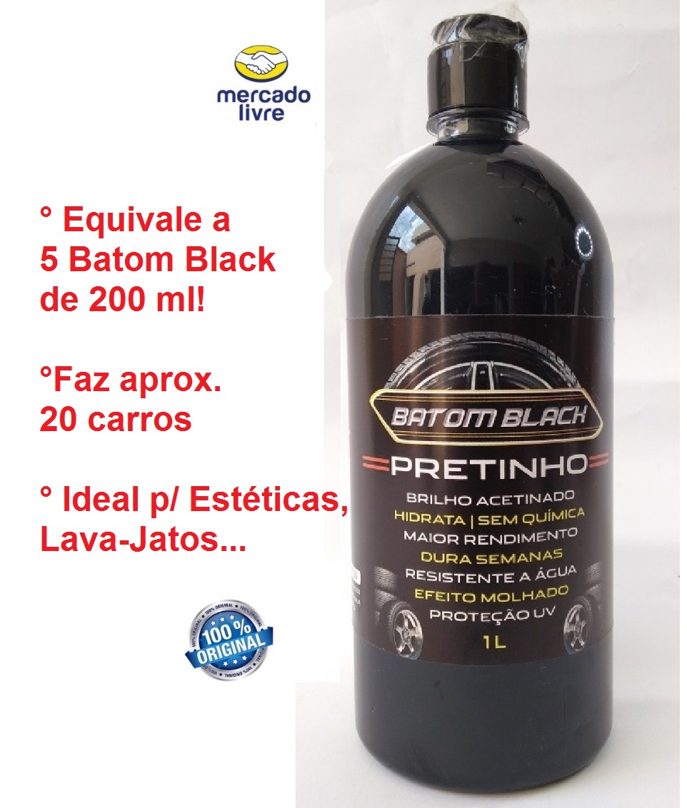 BATOM BLACK PRODUTOS AUTOMOTIVOS BLACKIE: Novo - Pretinho para pneu ...