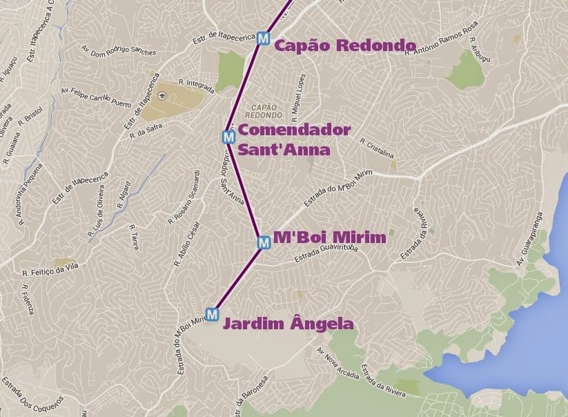 Mais um passo para a expansão da Linha 5-Lilás até Jardim Ângela ~ Move ...