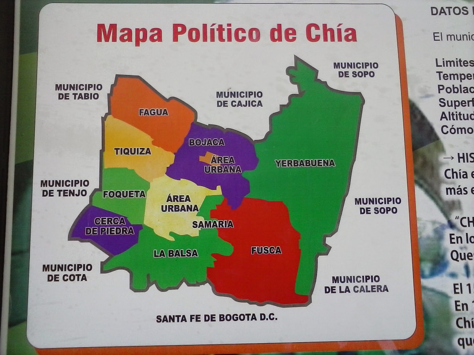 Chía "La Ciudad de la Luna": Sitios de Interés