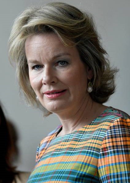 Queen Mathilde attended centenary of ONE/K at Brussels Expo