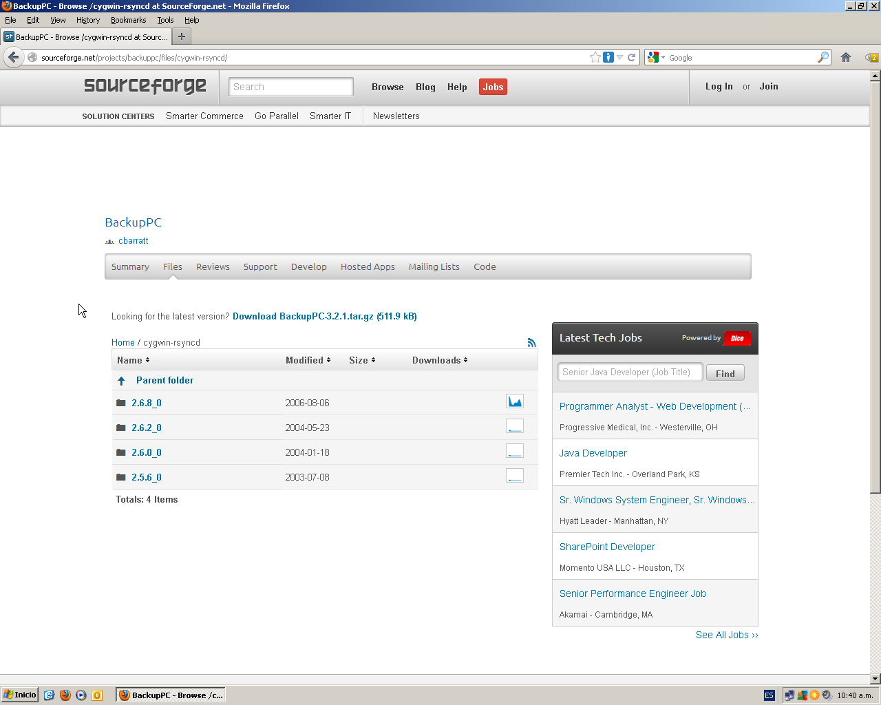 Como configurar un cliente backuppc en Windows XP ~ videoJuegos y Open Source