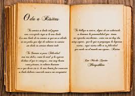 TIPOS DE POEMAS : ODA