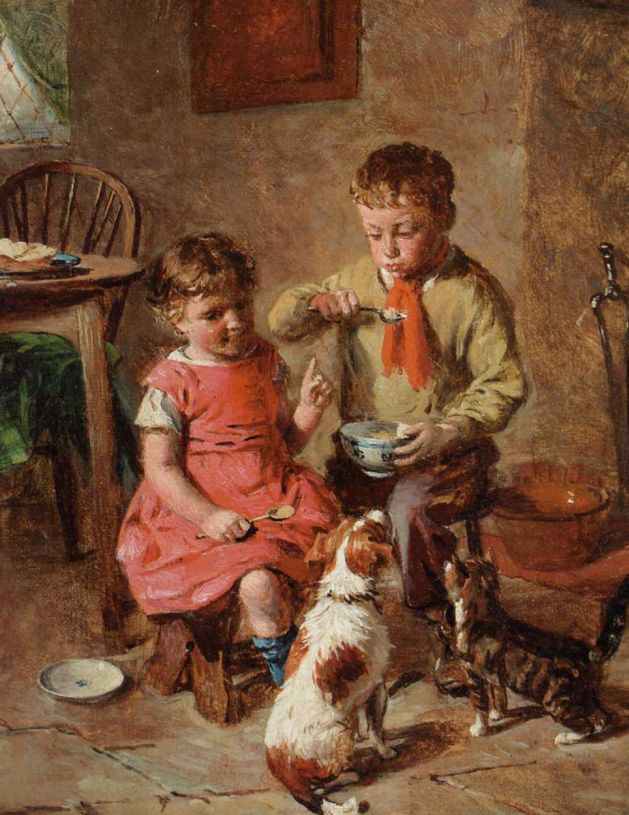 British Art: William Hemsley, A Breakfast Party