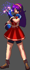 Sprites de Athena y compañia en KOF XIII | Athena Gamers Sanctuary