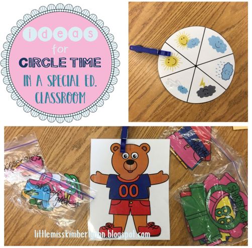 Little Miss Kim's Class: Ideas for Circle Time in a Special Education ...