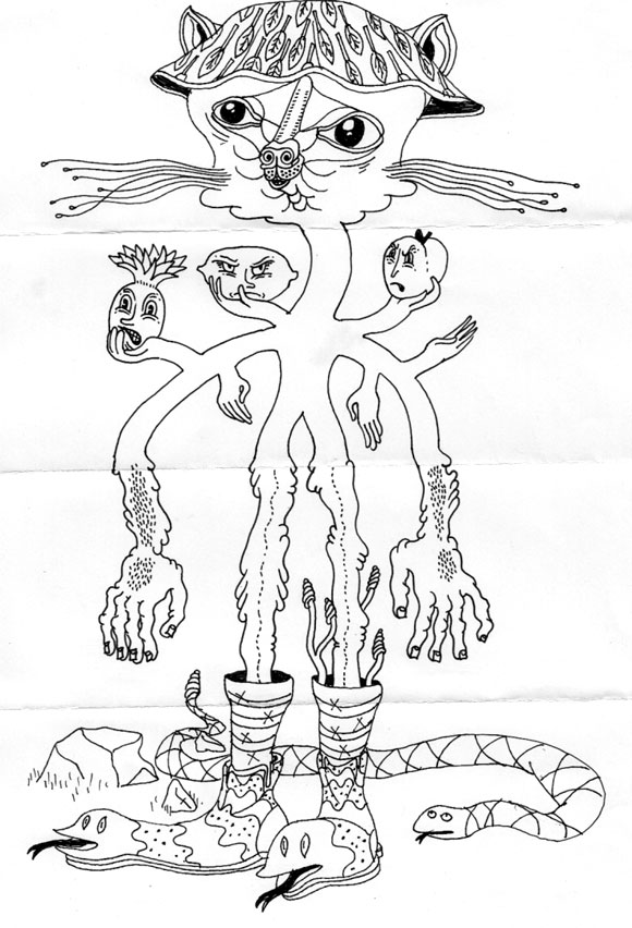 animalsleepstories: exquisite corpse drawings