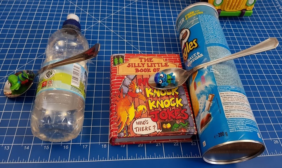 The Brick Castle: 5 Minute STEM Activity 9: Spoon Catapults