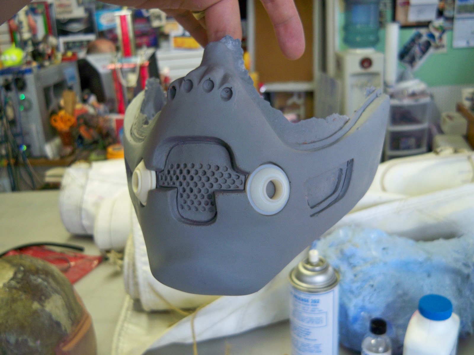 A WHOLE NEW BANE MASK - TDKR Detailed Bane Mask