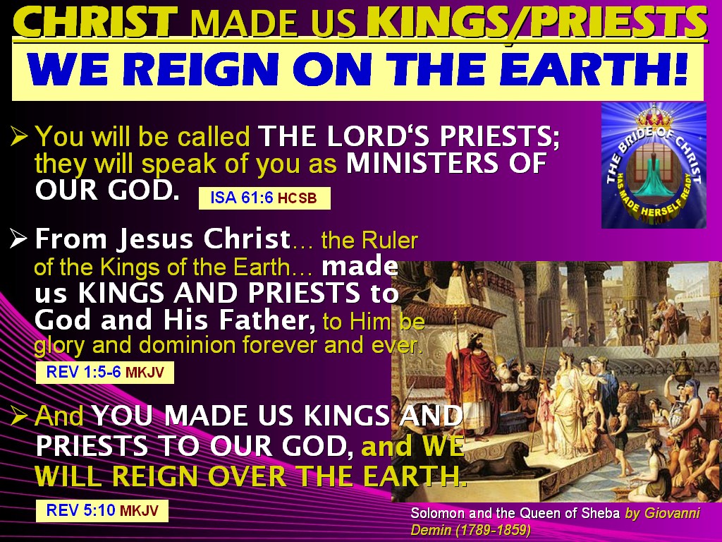 Perceptions From Beyond Time And Space: Reigning With The Messiah