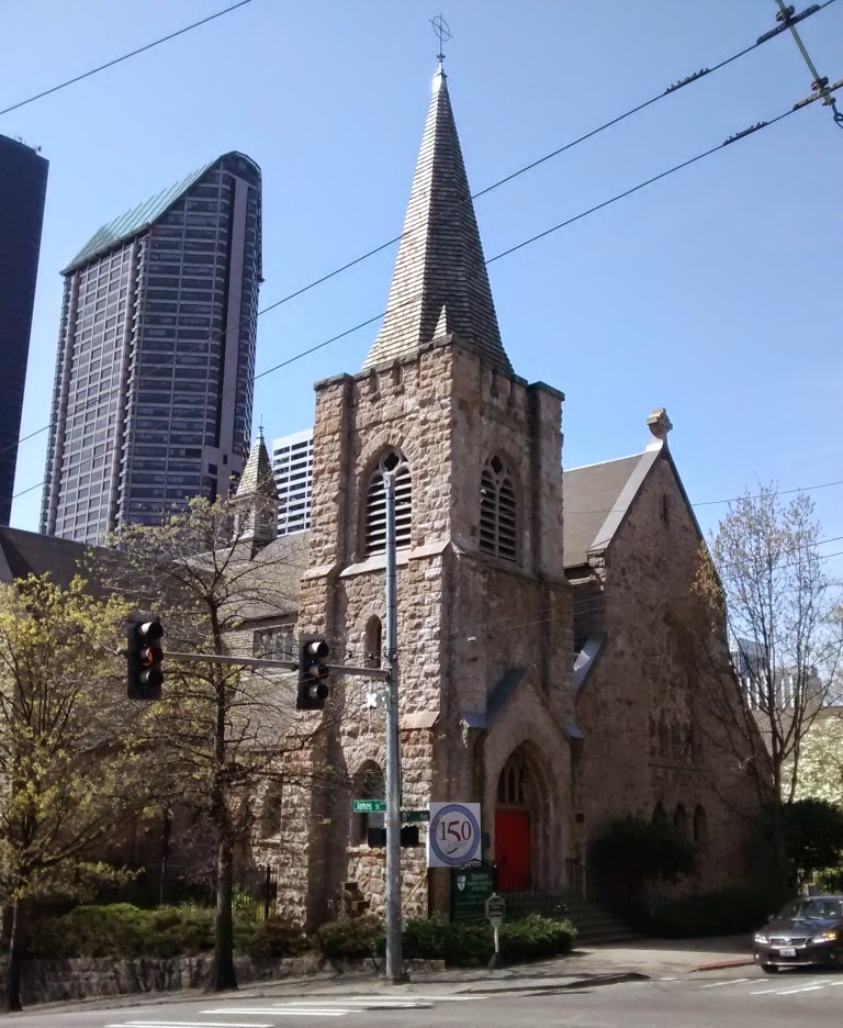 Walks and Hikes in Portland and Beyond: Seattle Churches - First Hill