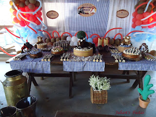 Juliart's Festas: FESTA COWBOY