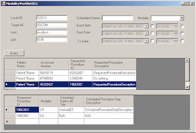 DICOM is Easy: DICOM Modality Worklist