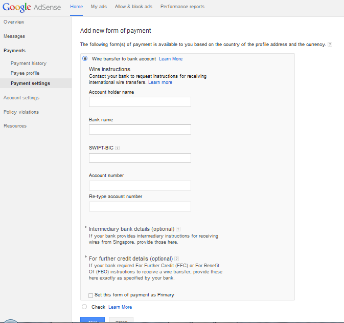 New method of payment from Google Adsense - Life Is Beautiful