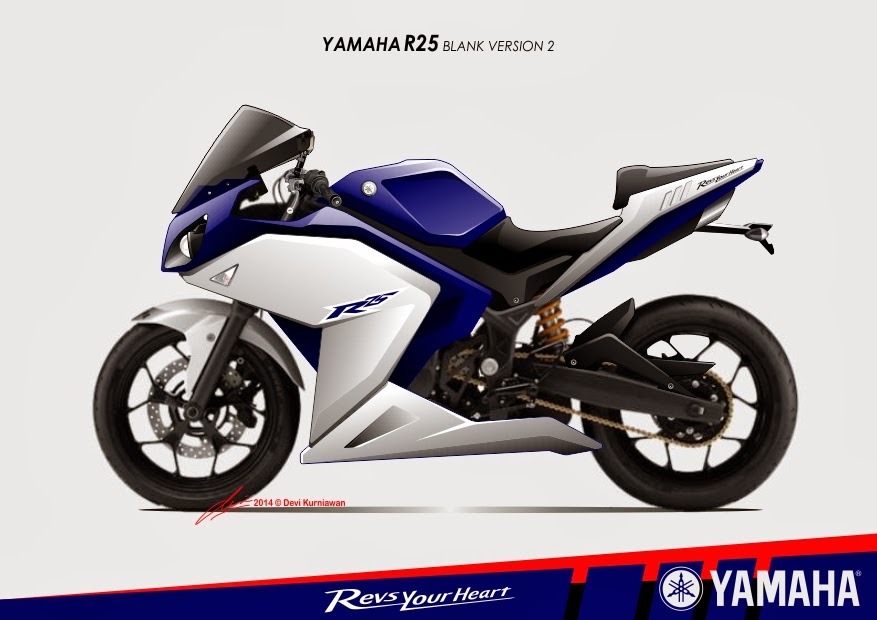 devmotosketch: Yamaha R25 V2