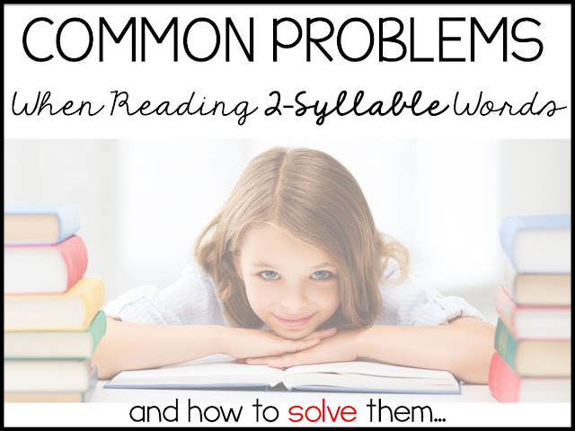 Primary Chalkboard: Teaching Two Syllable Words