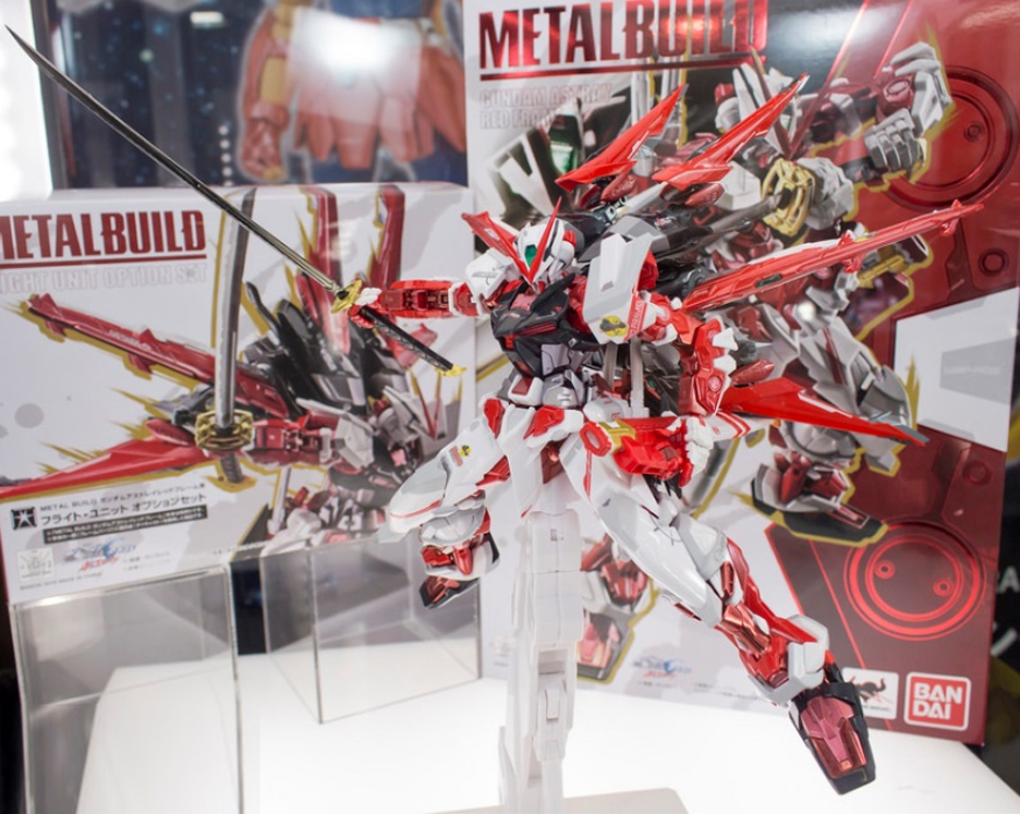 GUNDAM GUY: METAL BUILD Gundam Astray Red Frame - On Display @ Tamashii ...