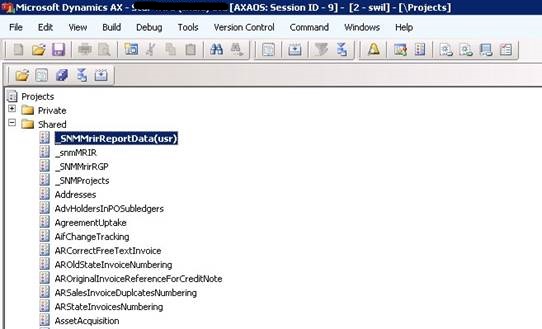 MS Dynamics Ax 2012: How to Create SSRS Report with Report Data ...
