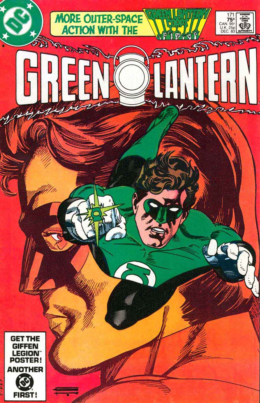 Green Lantern v2 #171 - Alex Toth art - Pencil Ink