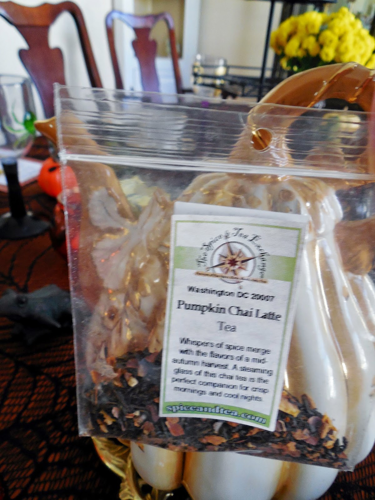 Teatime Journeys: Pumpkin teas for a Wicked Tea