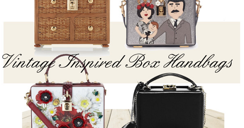 Vintage Couture-Inspired Women's Fashion and Style Blog: Box Handbag ...