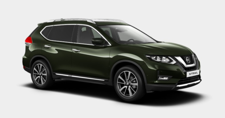 Nissan X-Trail 3 Restylé (2017 à 2021) - Couleurs, code peinture