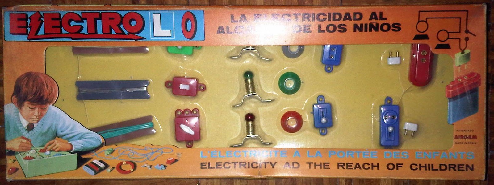 MERCADILLO DE JUGUETES: ELECTRO L REF.0 DE AIRGAM