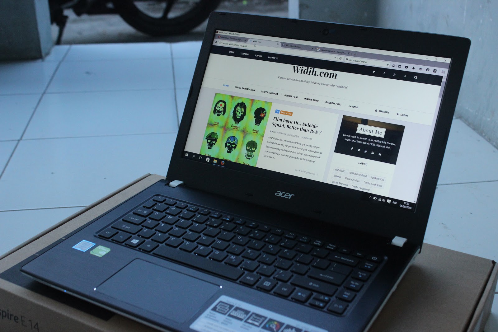 Unboxing & Initial Review Notebook Acer E5-475G - widih.com