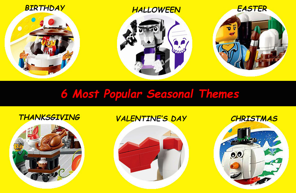 6 Most Popular Seasonal Themes - My Lego Talk