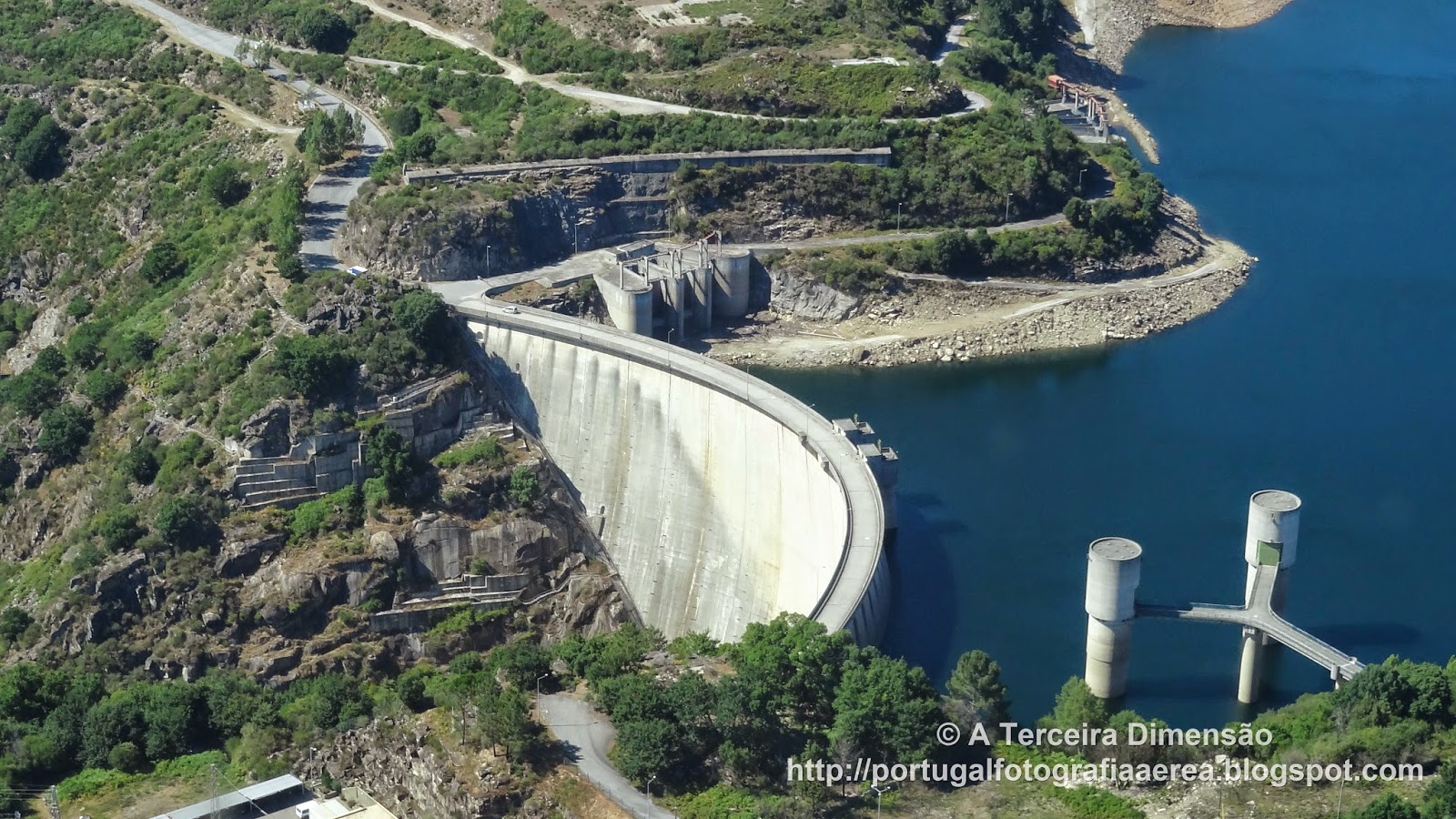 A Terceira Dimensão - Fotografia Aérea: Barragem do Alto Lindoso