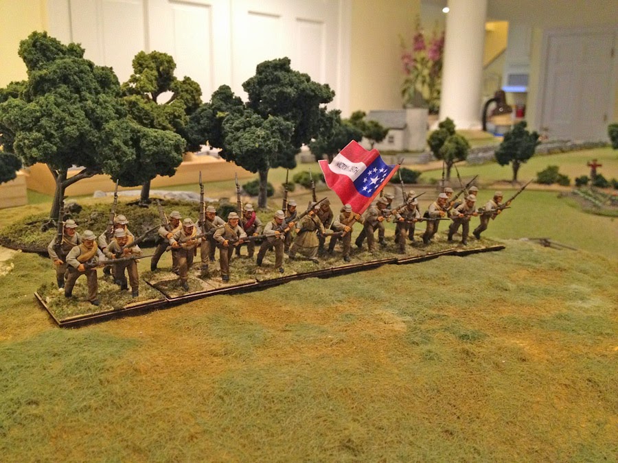 Analogue Hobbies: From MilesR: 28mm ACW 4th Texas Infantry Regiment ...