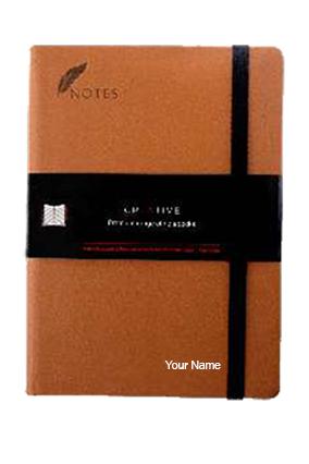 Use writing notebooks as a great promotional tool