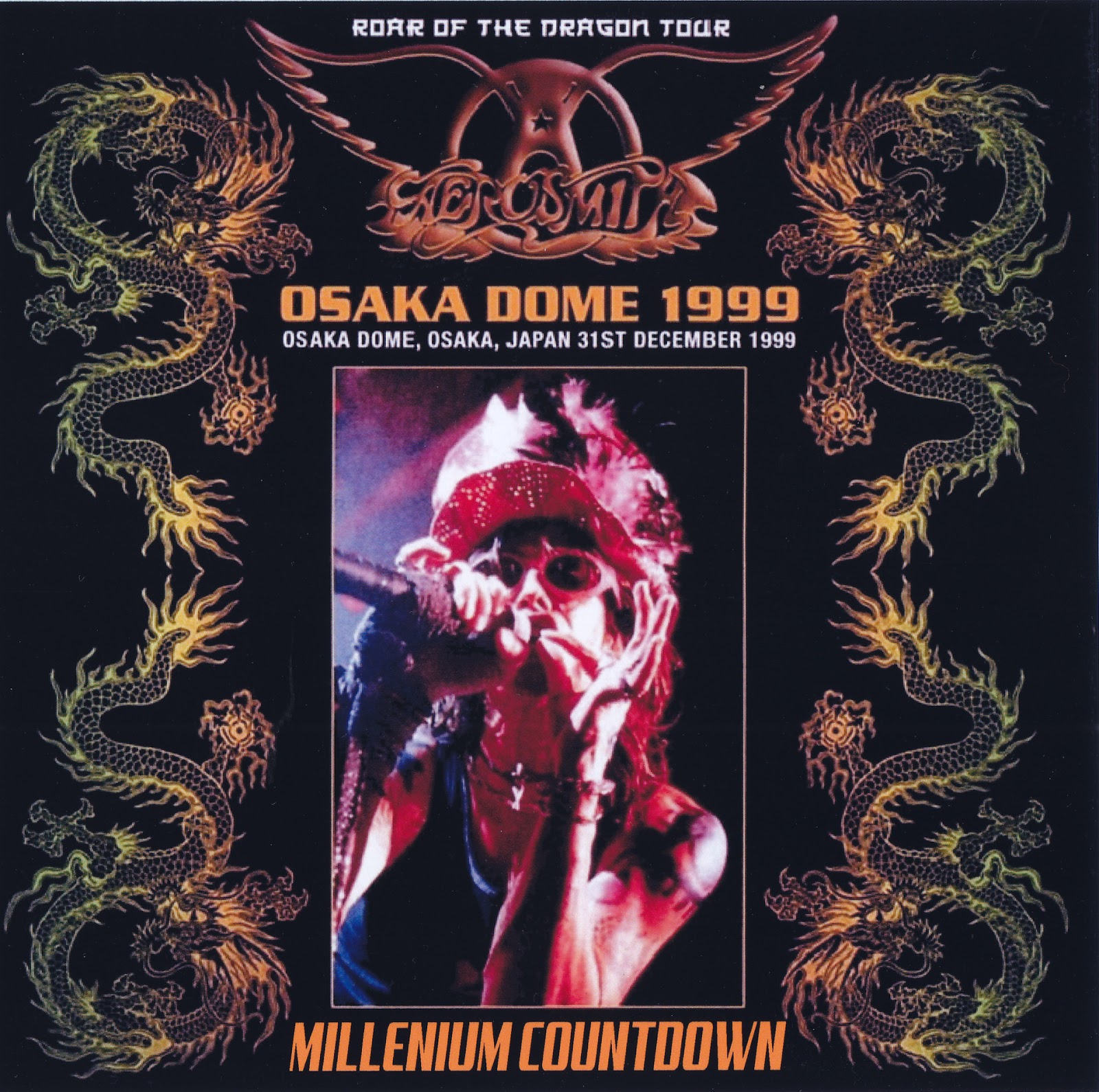 AEROSMITH BOOTLEGS COVER ARTS: MILLENIUM COUNTDOWN (osaka 1999)