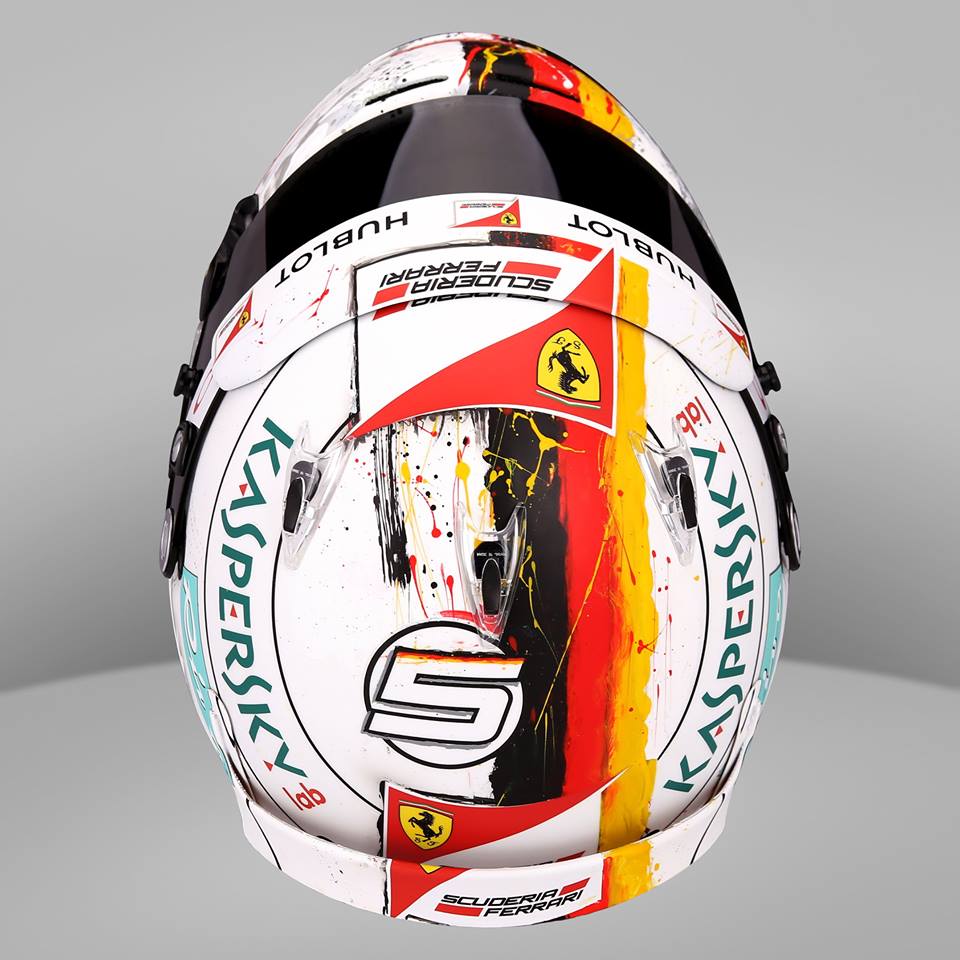 Racing Helmets Garage: Arai GP-6 S.Vettel Bahrain 2016 by Jens Munser ...