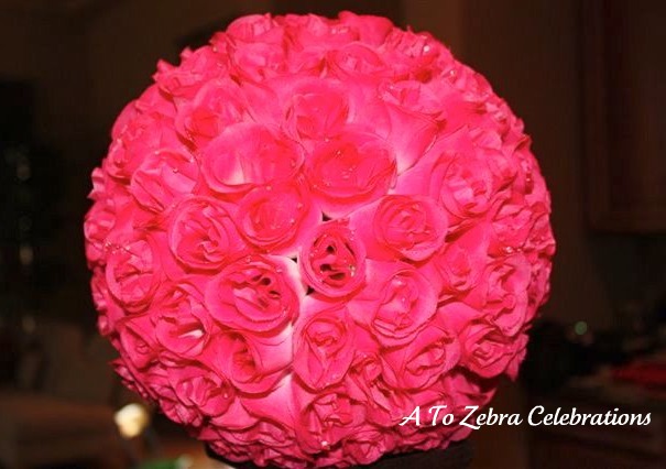 Someday Crafts: Guest Blogger - A to Zebra Celebrations - Rose Ball ...