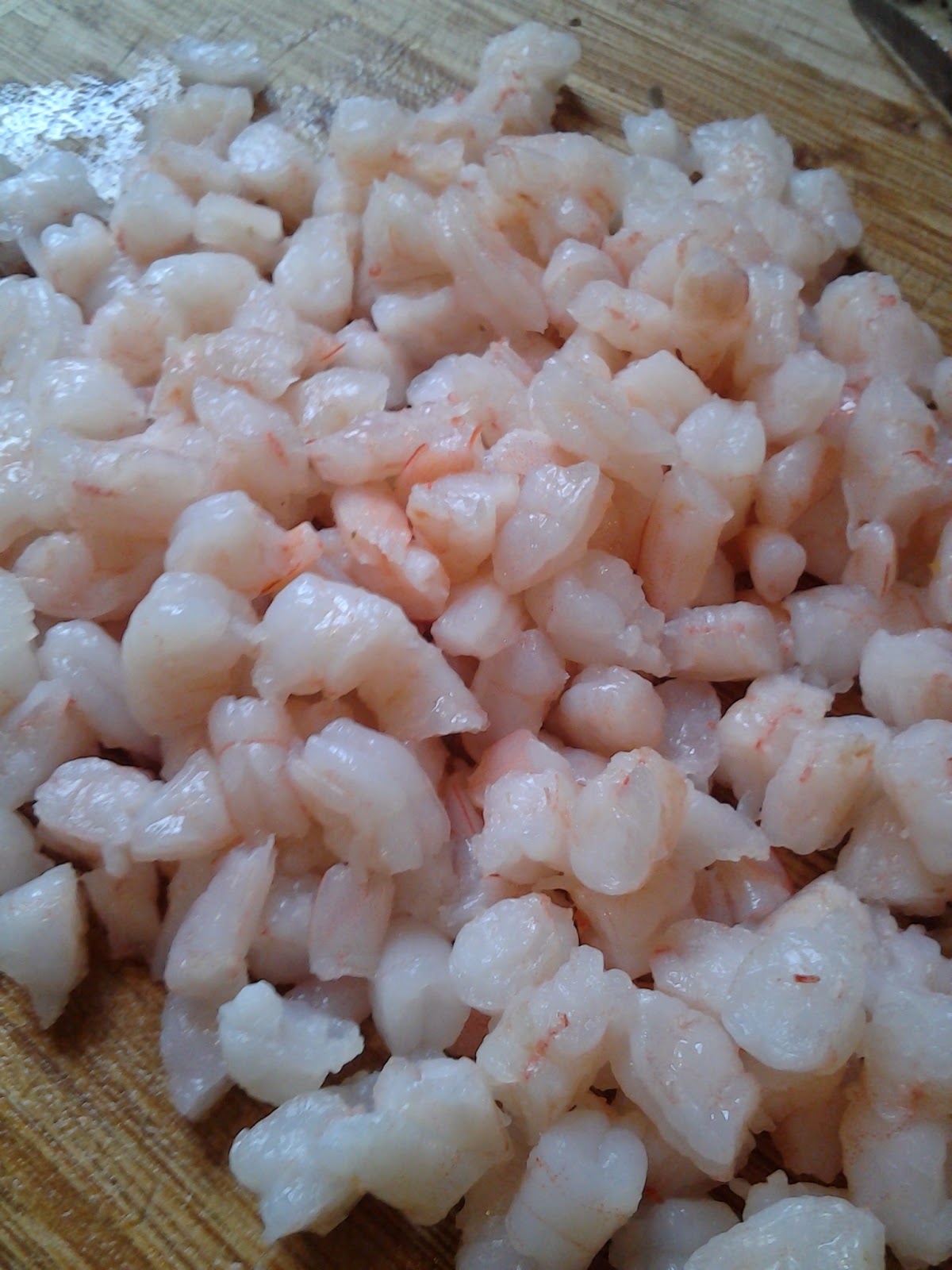 Midlo Mom's Musings: Shrimp Bruschetta or Just Plain Shrimp Toast?