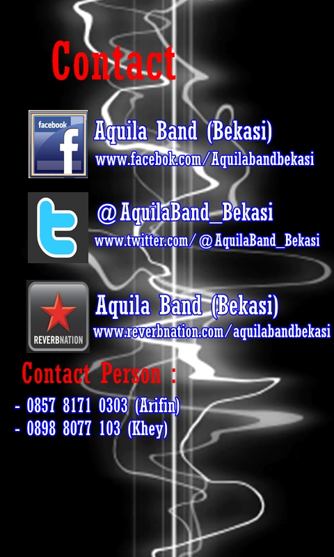 Khey Aquila Inspire: Contoh Band Profile (Aquila Band)