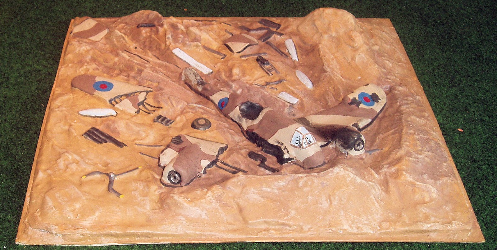 Vintage Wargaming: Non-Bellona - crashed Beaufighter