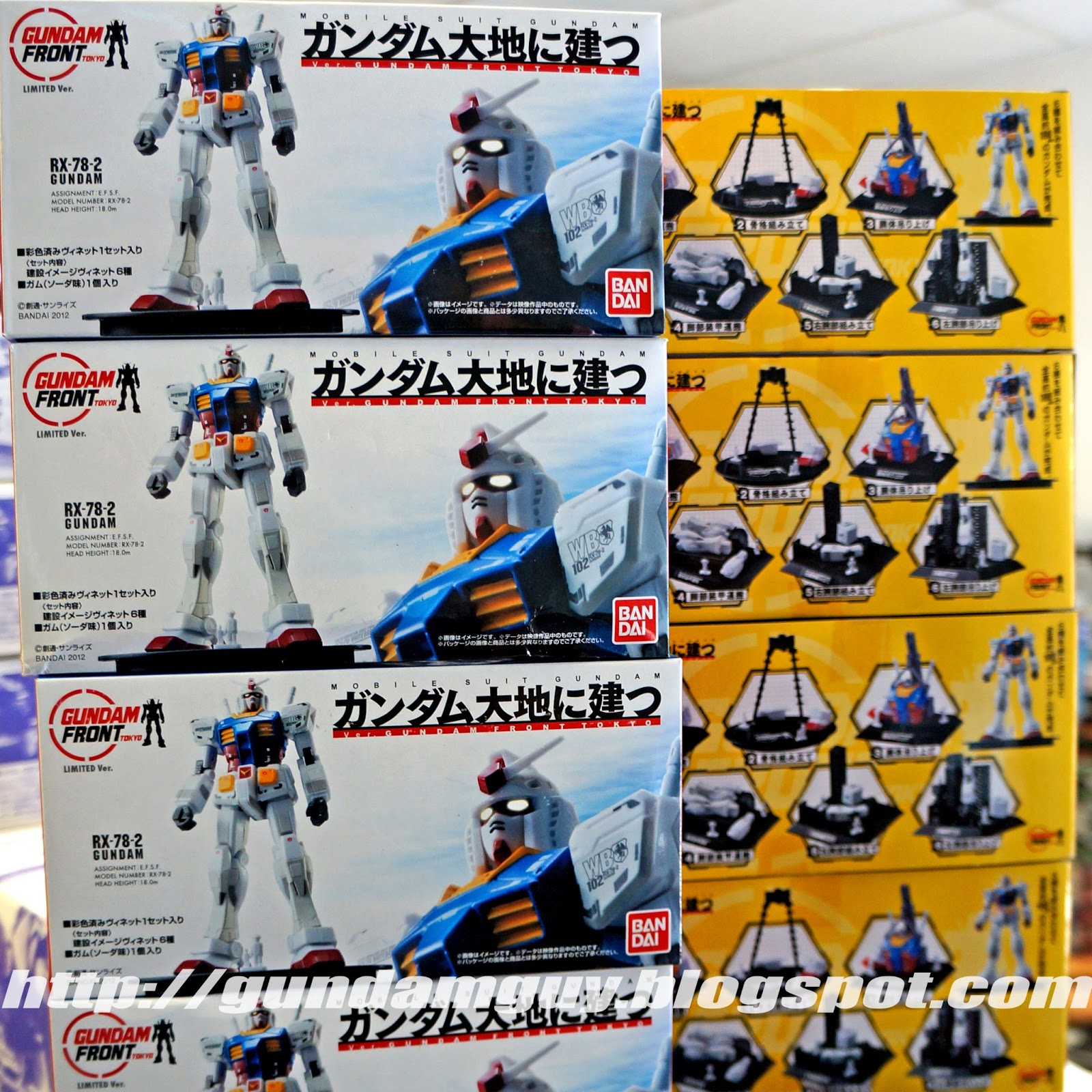 GUNDAM GUY: GG INFINITE: Gundam Capsule Toy Gundam Building Set Ver ...