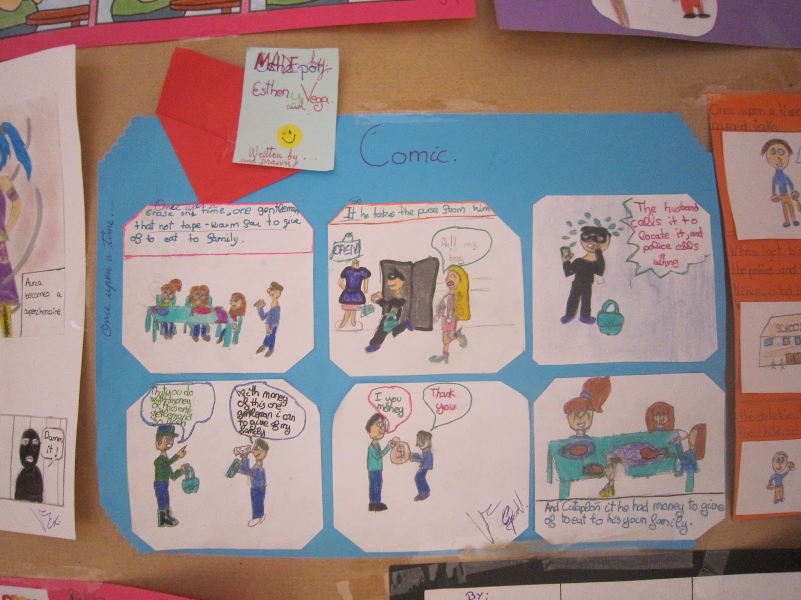 Fuentes' English Corner : EXPOCOMIC_PROJECT