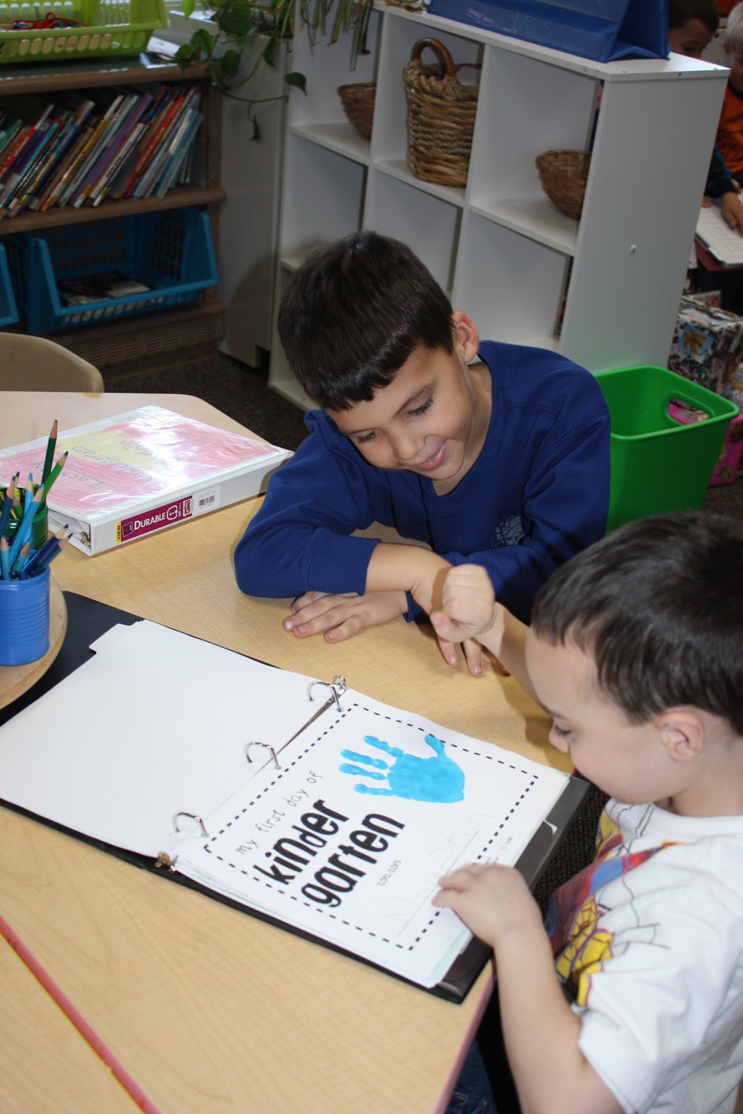 Mrs. Atkin's Kindergarten: Portfolios- Preparing for Student-Led ...