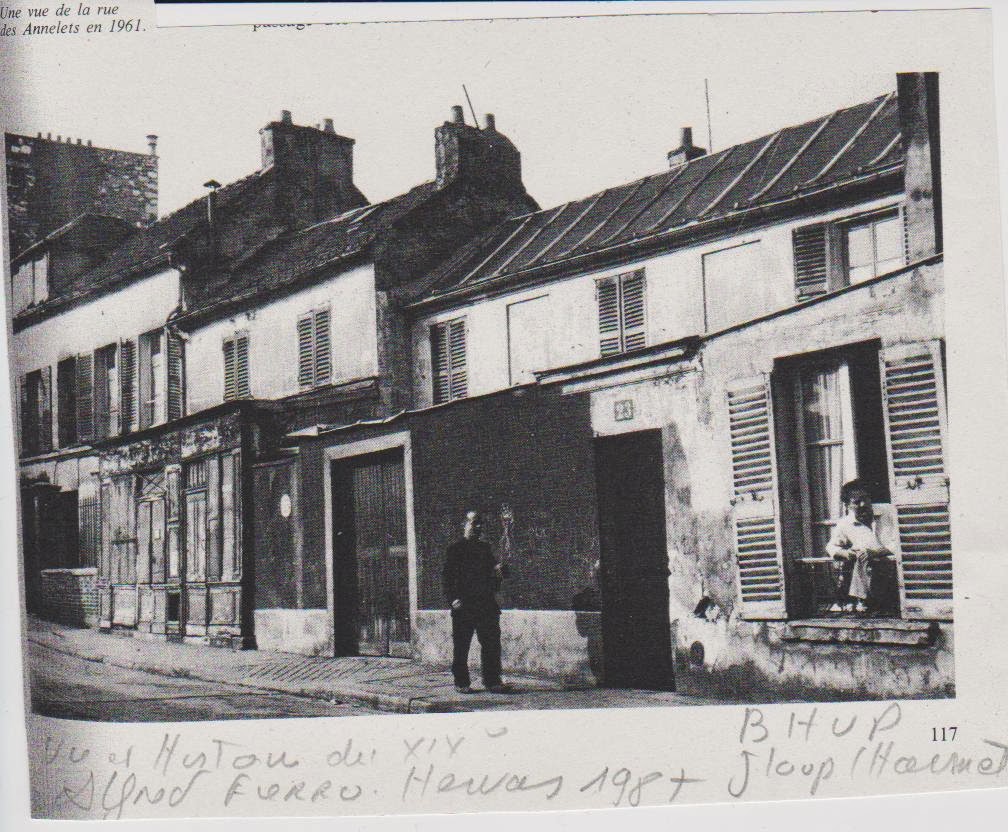Habitants du Plateau des Buttes Chaumont: Rue des Annelets