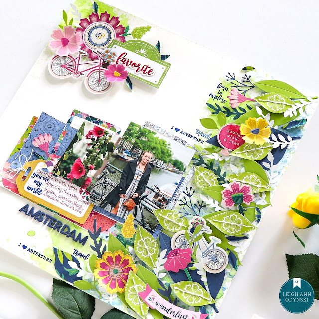 ARTFUL LEIGH: How To Create A Travel Layout With The New Pink Paislee ...