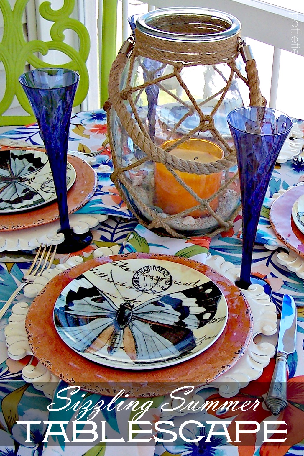 Olla-Podrida: Sizzling Summer Tablescape
