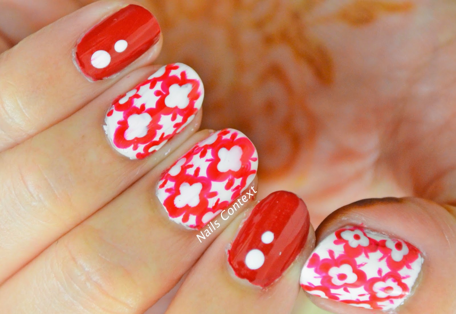 Nails Context: Quatrefoil Pattern Nails