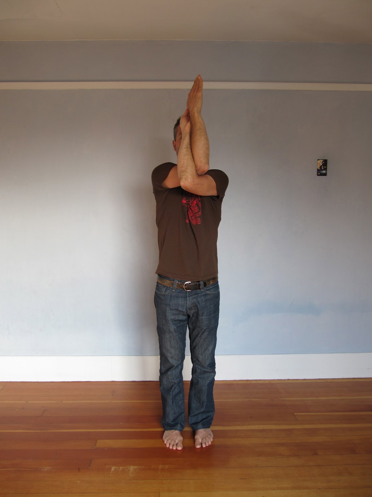 Featured Pose: Eagle Pose Arms (Garudasana) | Health for Yoga
