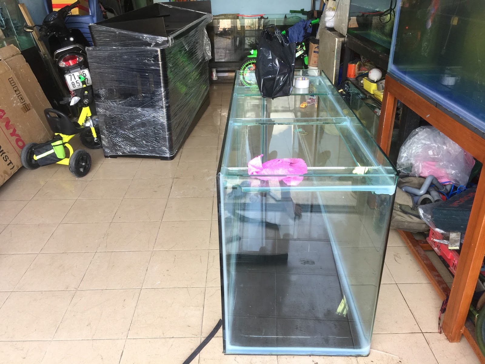 Hệ thống lọc nước khi lắp đặt bể cá rồng - Hồ thủy sinh