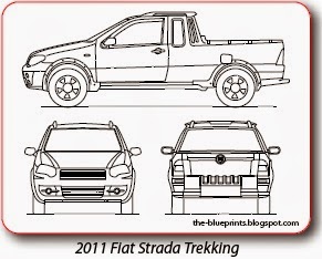 Vector Blueprints - Cars, Trucks, Busses and others: Fiat - Vector ...