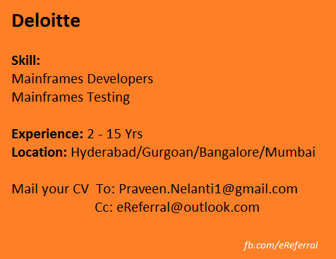 Deloitte Employee Referral Program