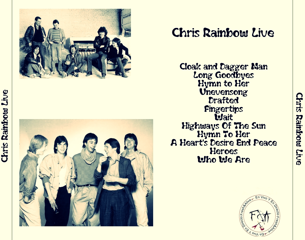 THE ALAN PARSONS PROJECT: Chris Rainbow LIVE